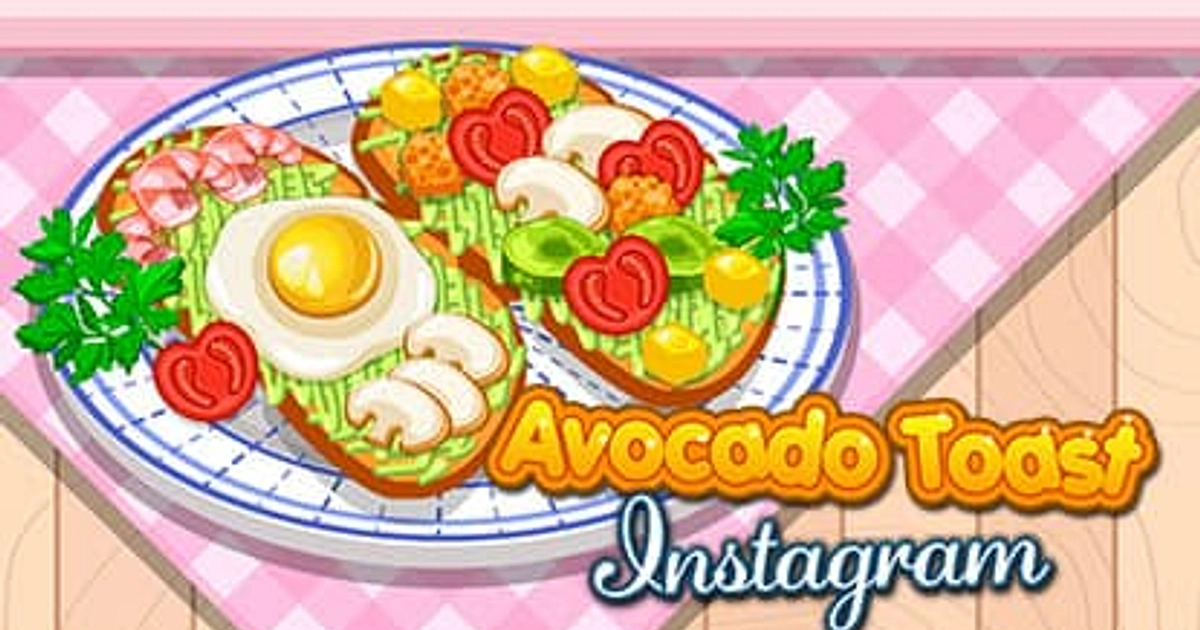 Avocado Toast Instagram - Online Game - Play for Free | Keygames.com