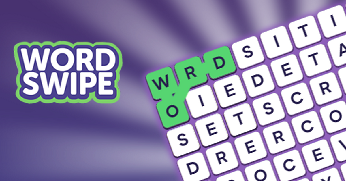 Word Swipe - Online Game - Play for Free | Keygames.com