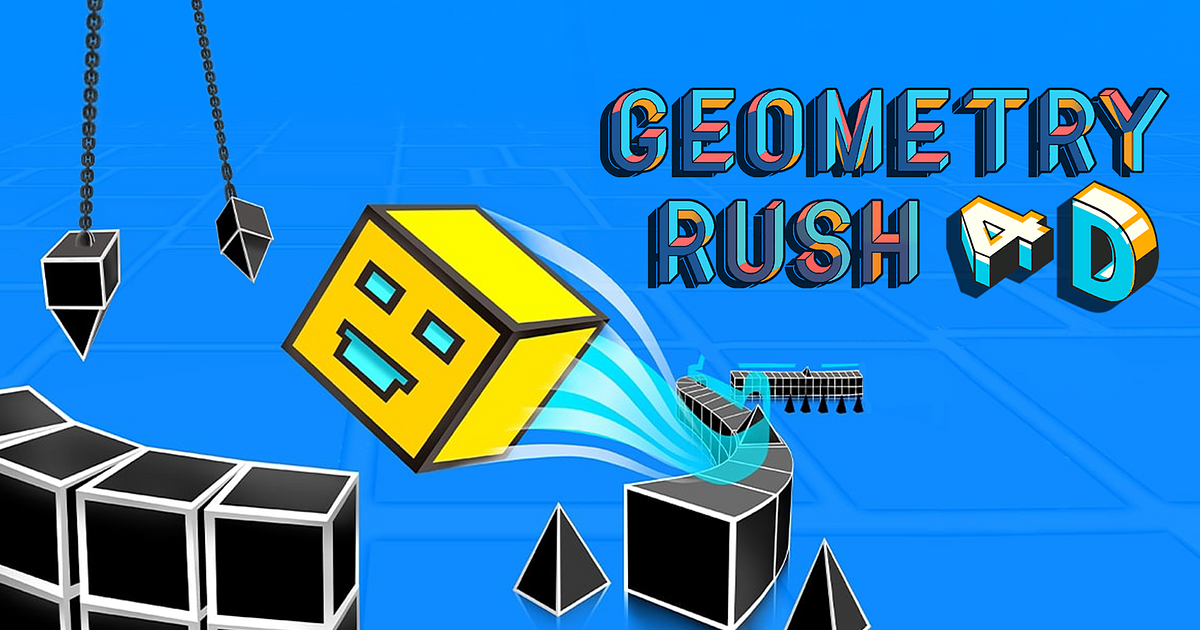 Geometry Rush 4D - Online Game - Play for Free | Keygames.com