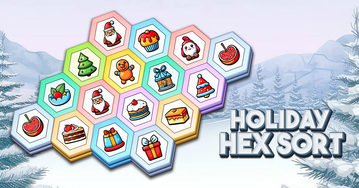 Holiday Hex Sort - Online Game - Play for Free | Keygames.com