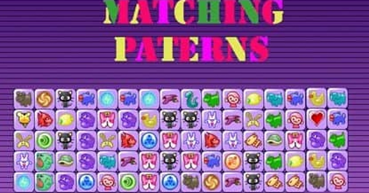 Matching Pattern - Online Game - Play for Free | Keygames.com