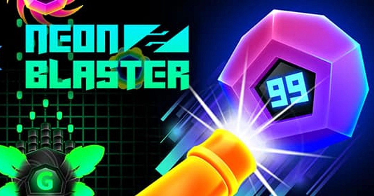 Neon Blaster 2 - Online Game - Play for Free | Keygames.com