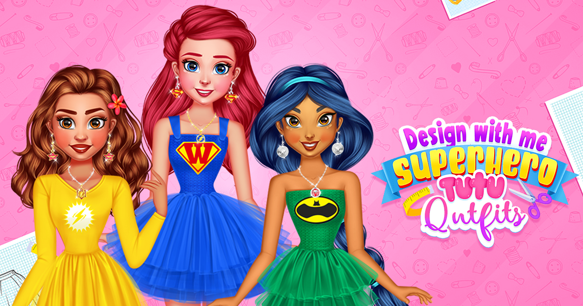 Design With Me: Superhero Tutu Outfits - Online Game - Play for Free ...