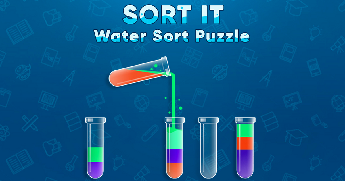 Sort It: Water Sort Puzzle - Online Game - Play for Free | Keygames.com