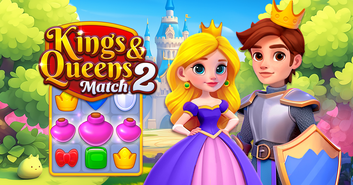 Kings and Queens Match 2 - Online Game - Play for Free | Keygames.com