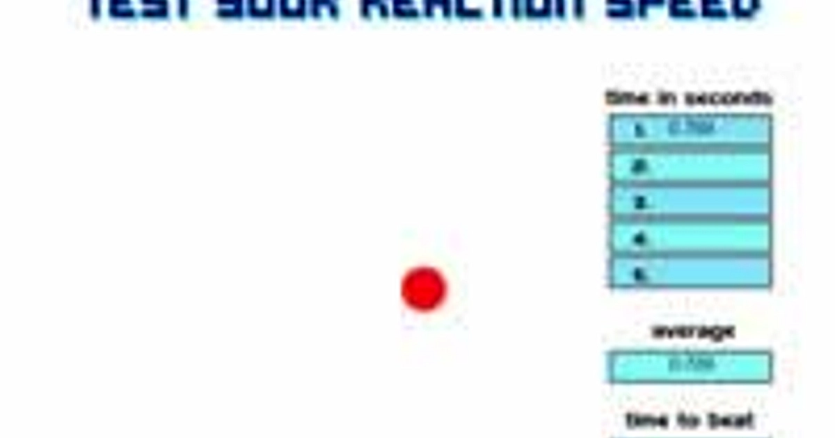 Test your reaction speed - Online Game - Play for Free | Keygames.com