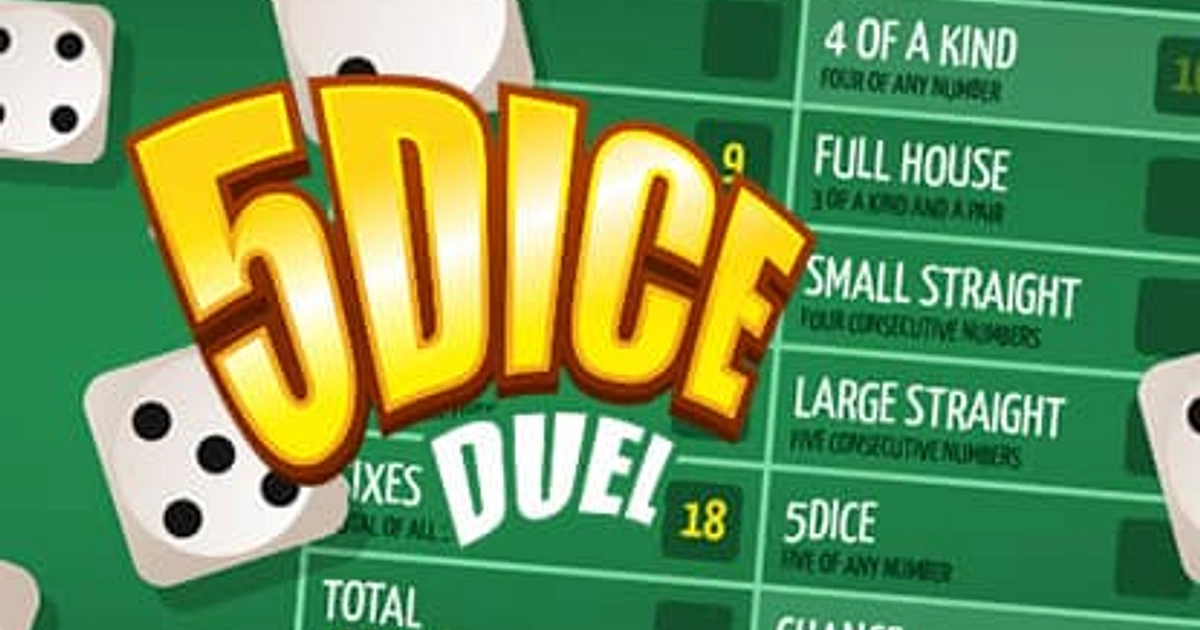Play the fun game 5Dice Duel now for free!