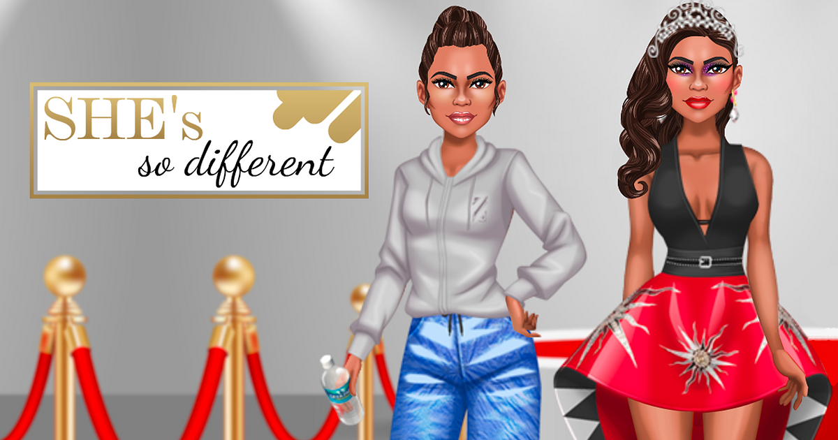 She's So Different! - Online Game - Play for Free | Keygames.com
