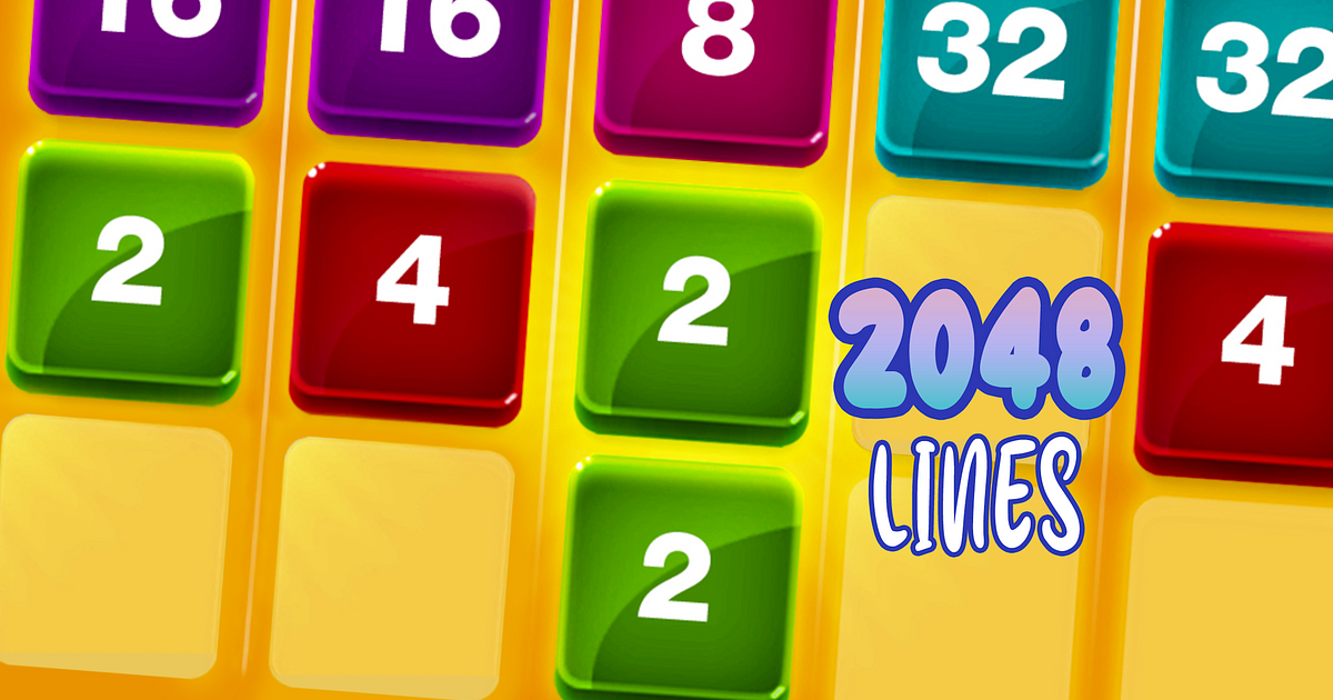 2048 Lines - Online Game - Play for Free | Keygames.com