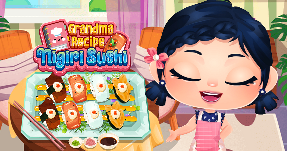 Grandma Recipe Nigiri Sushi - Online Game - Play for Free | Keygames.com