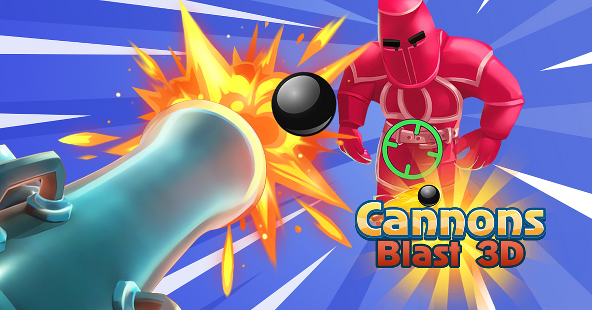 Cannons Blast 3D - Online Game - Play for Free | Keygames.com