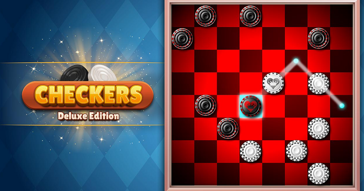 Checkers Deluxe Edition - Online Game - Play for Free | Keygames.com