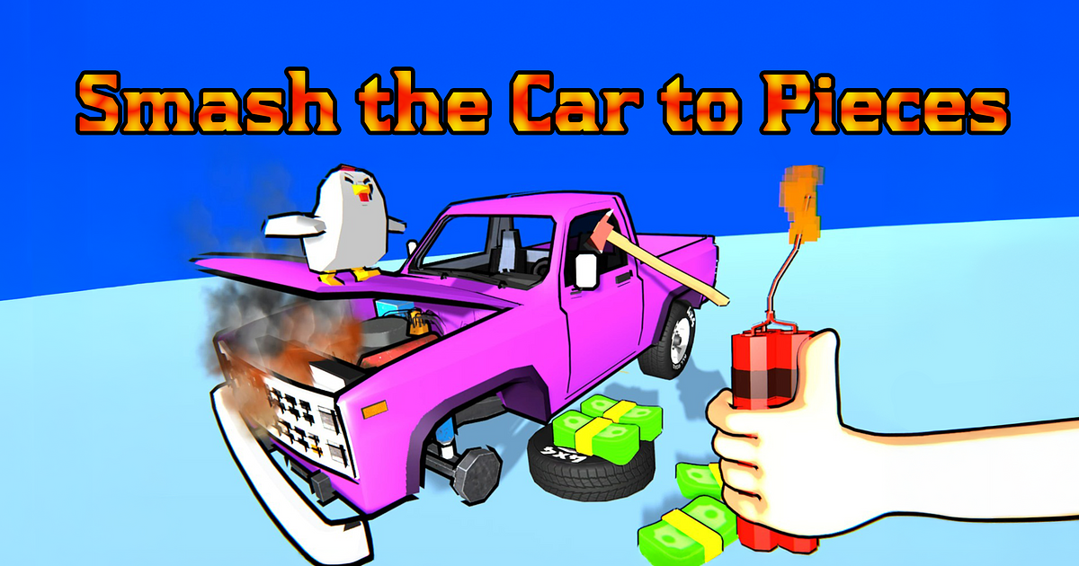Smash the Car to Pieces - Online Game - Play for Free | Keygames.com