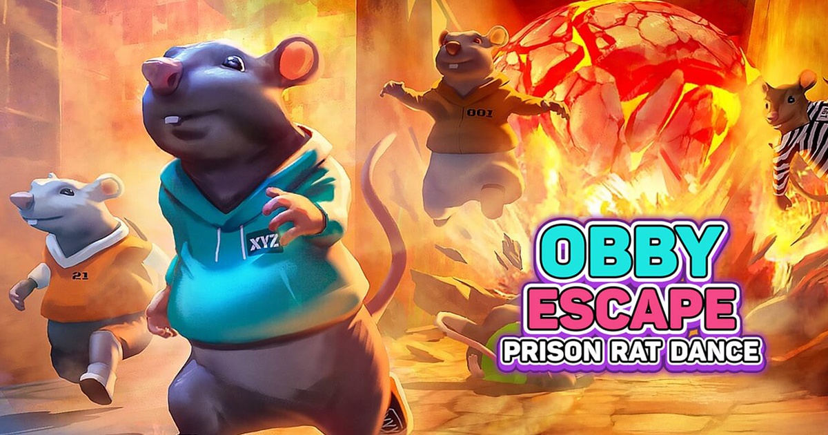 Obby Escape: Prison Rat Dance - Online Game - Play for Free | Keygames.com