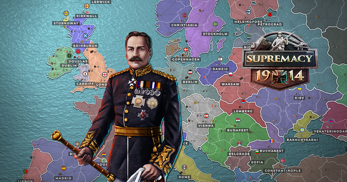 Supremacy 1914 - Online Game - Play for Free | Keygames.com