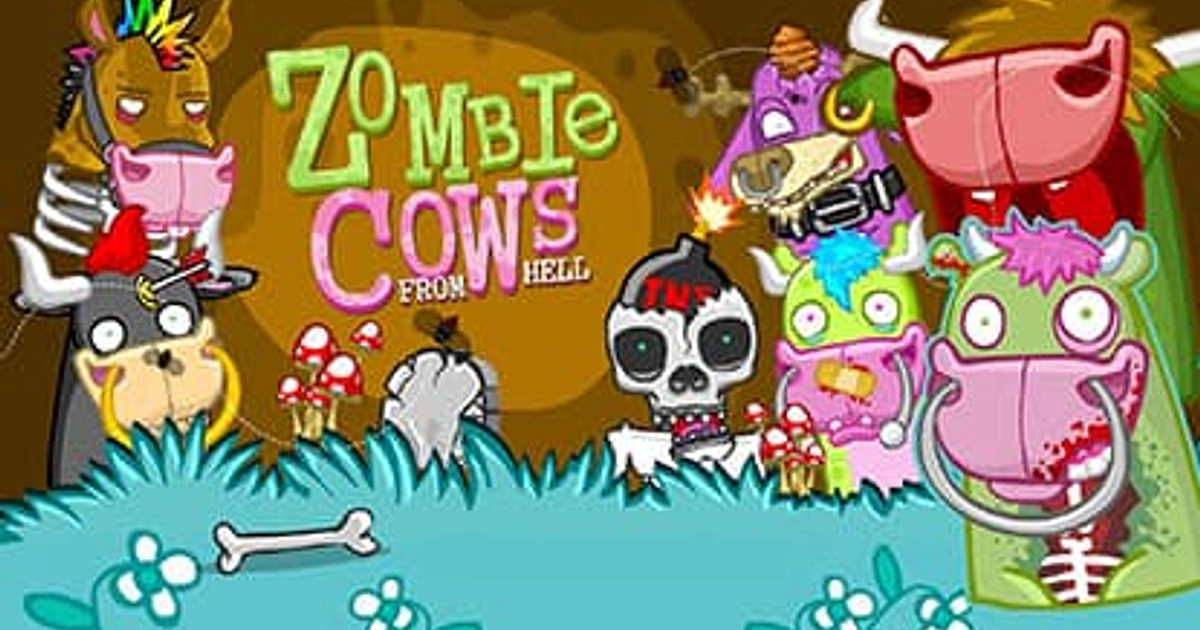 Zombie Cows - Online Game - Play for Free | Keygames.com