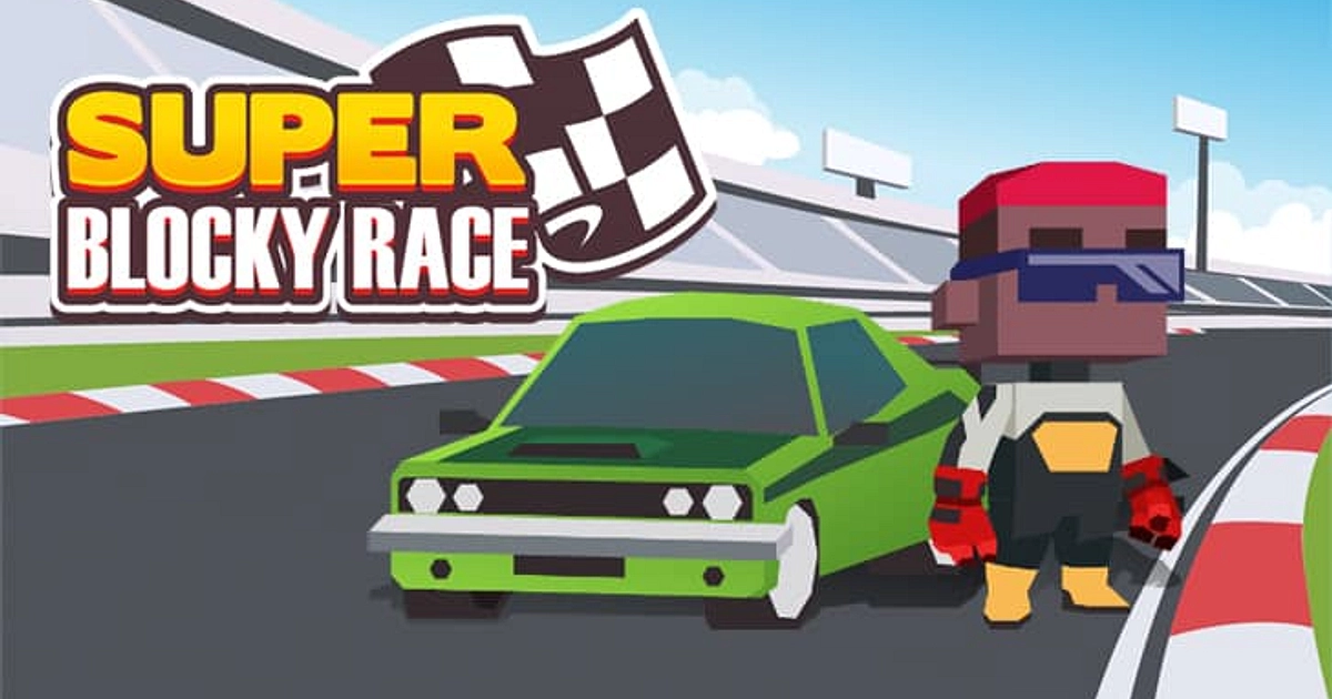 Super Blocky Race - Online Game - Play for Free | Keygames.com