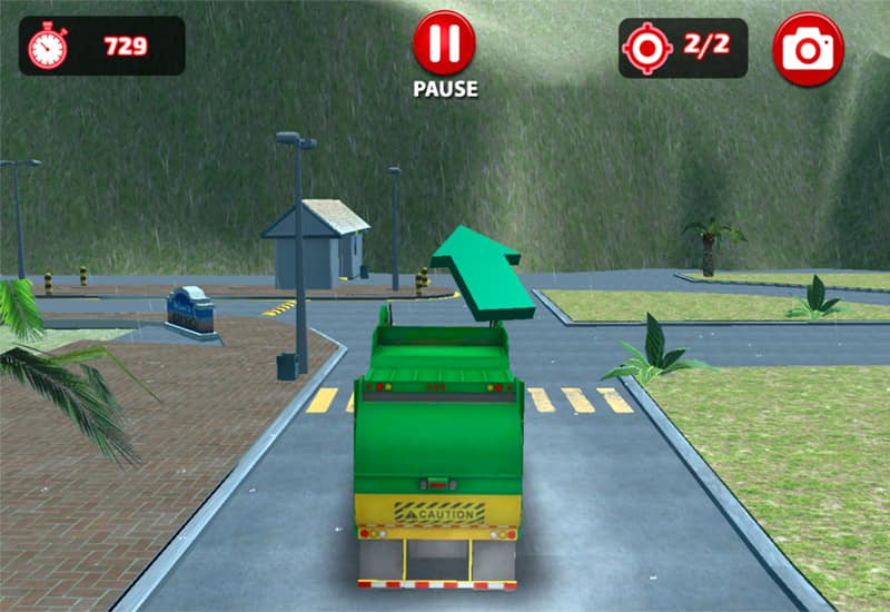 Island Clean Truck Garbage Sim - Online Game - Play for Free | Keygames