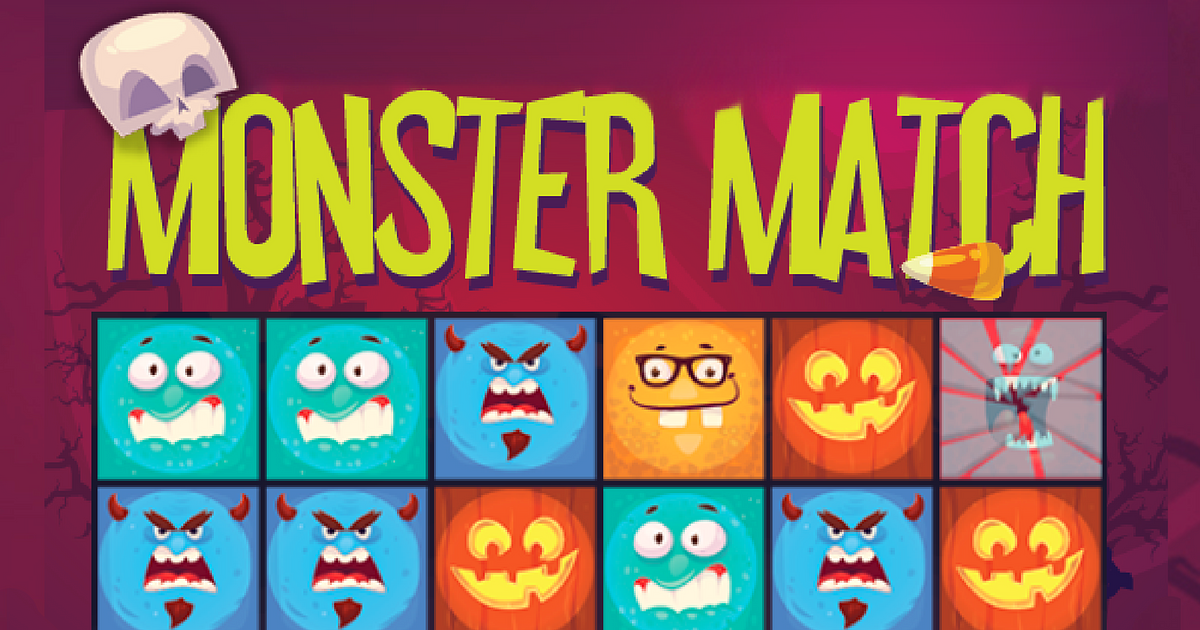 Monster Match Online - Online Game - Play for Free | Keygames.com