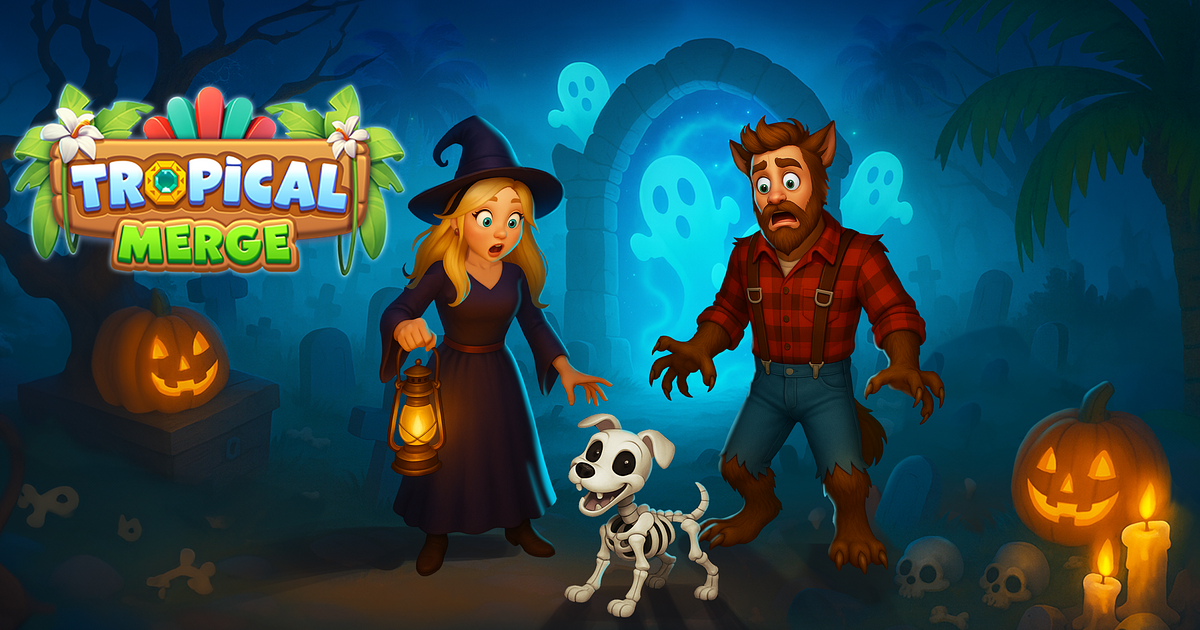 Tropical Merge - Online Game - Play for Free | Keygames.com