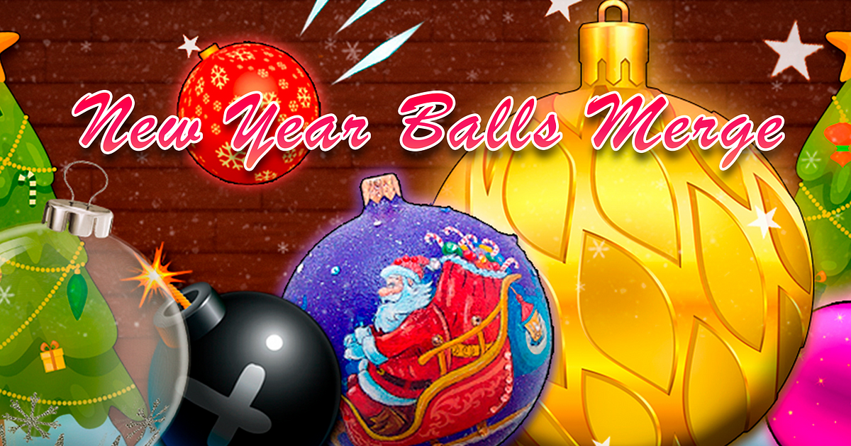 New Year Balls Merge - Online Game - Play for Free | Keygames.com