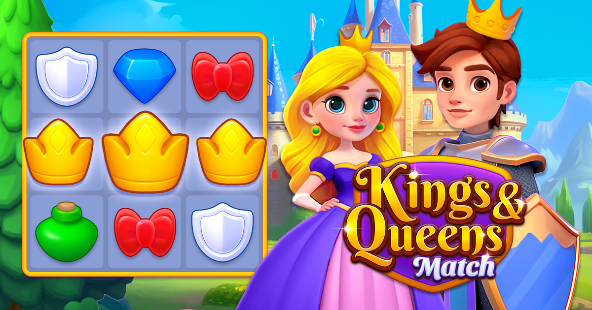 Kings and Queens Match - Online Game - Play for Free | Keygames.com