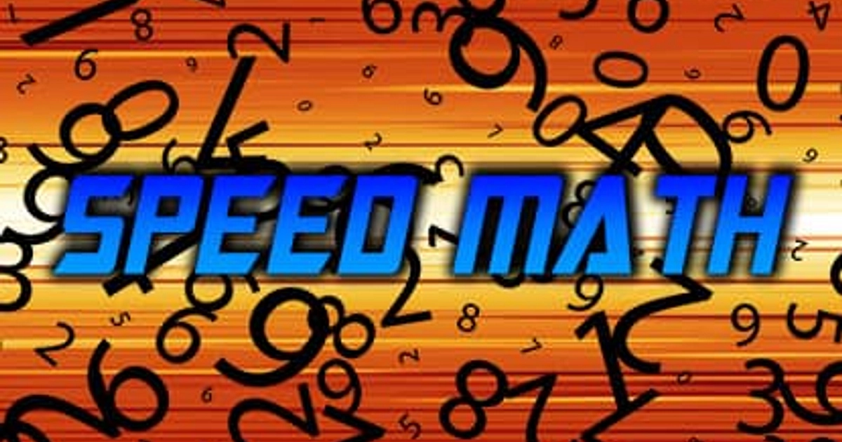 Speed Math - Online Game - Play for Free | Keygames.com