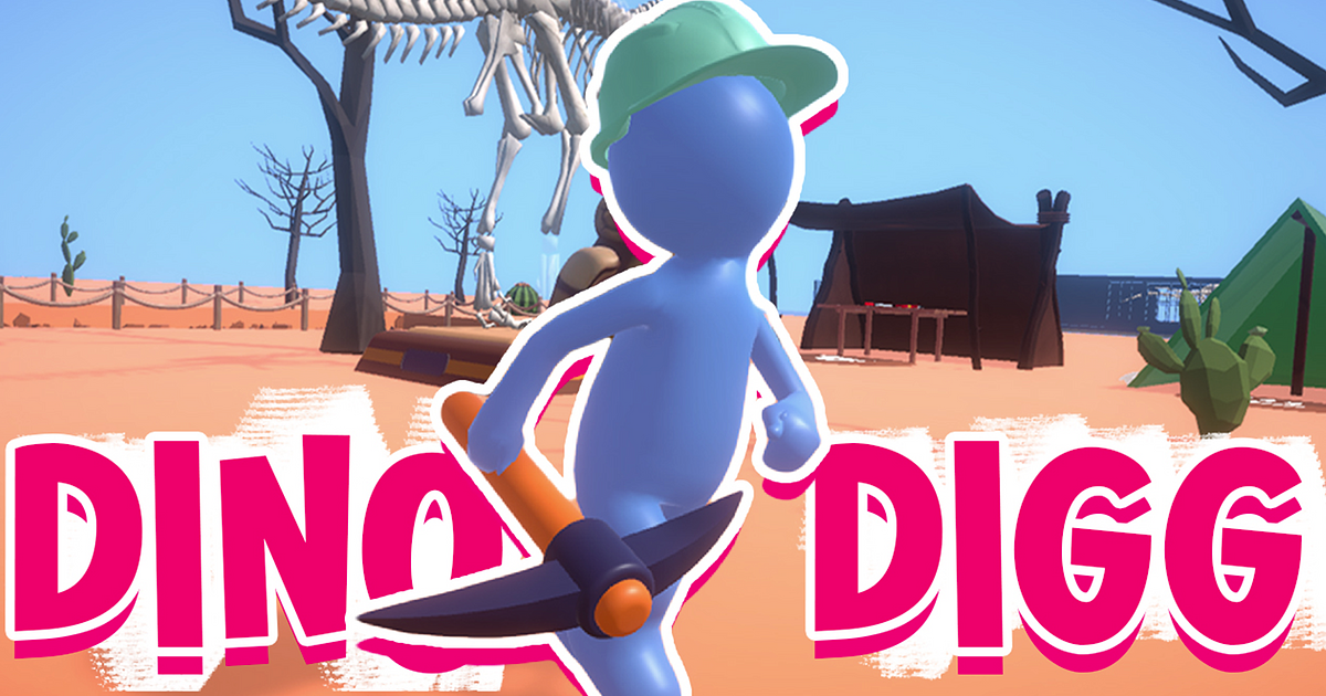 Dino Digg - Online Game - Play for Free | Keygames.com