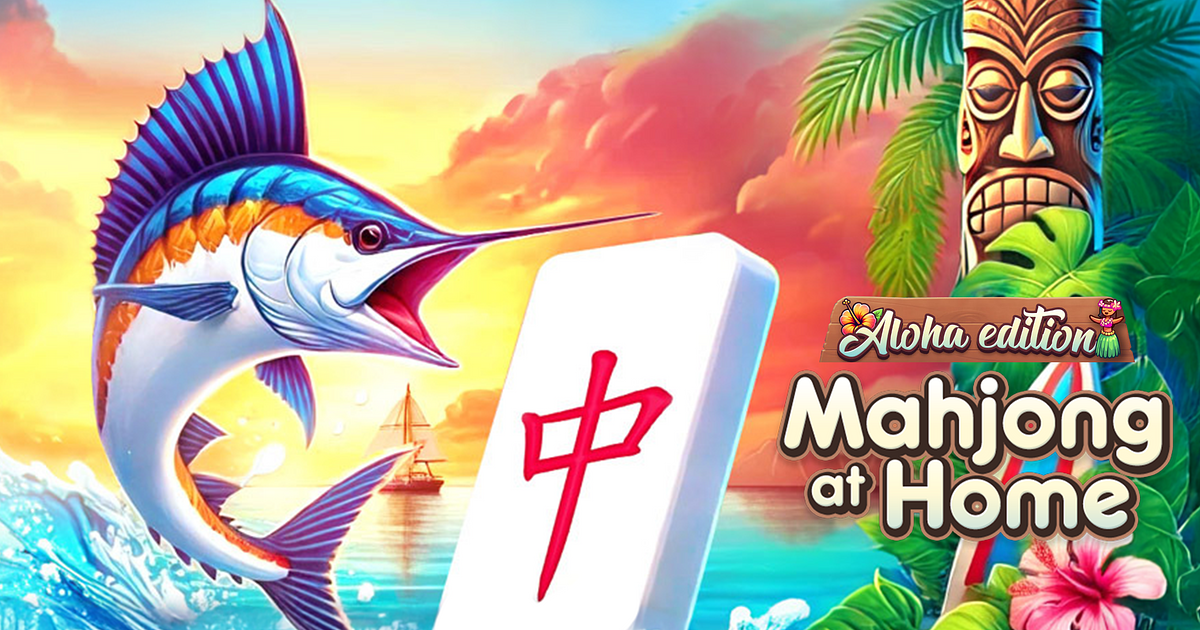 Mahjong at Home: Aloha Mahjong - Online Game - Play for Free | Keygames.com