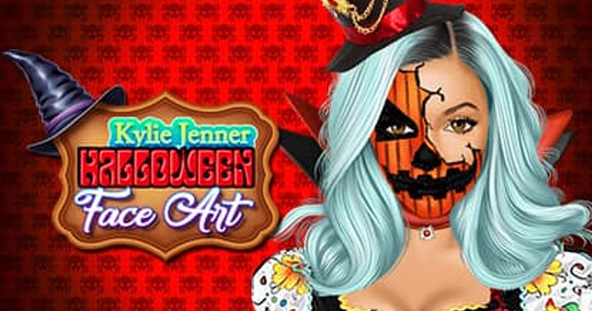 Models Halloween Face Art - Online Game - Play for Free | Keygames.com
