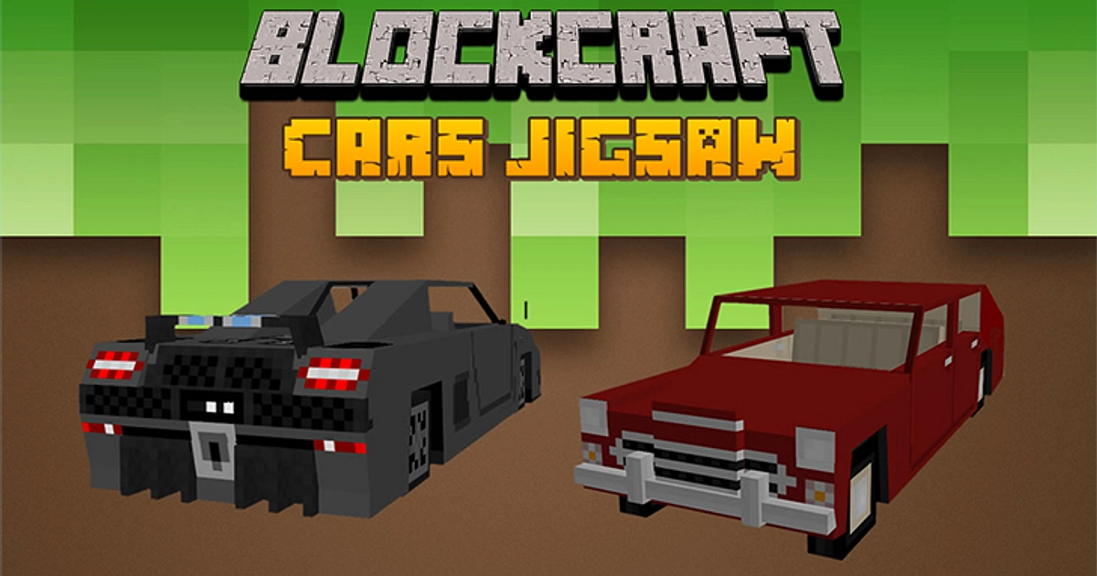 Blockcraft Cars Jigsaw - Online Game - Play for Free | Keygames.com