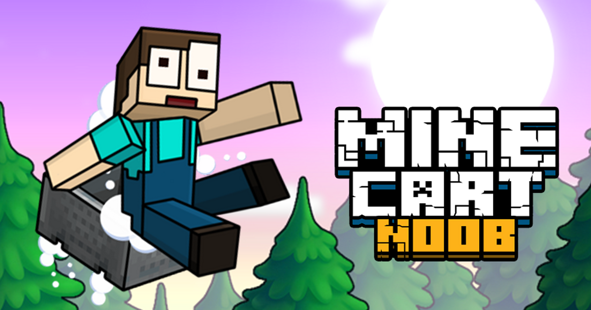 Mine Cart Noob - Online Game - Play for Free | Keygames.com