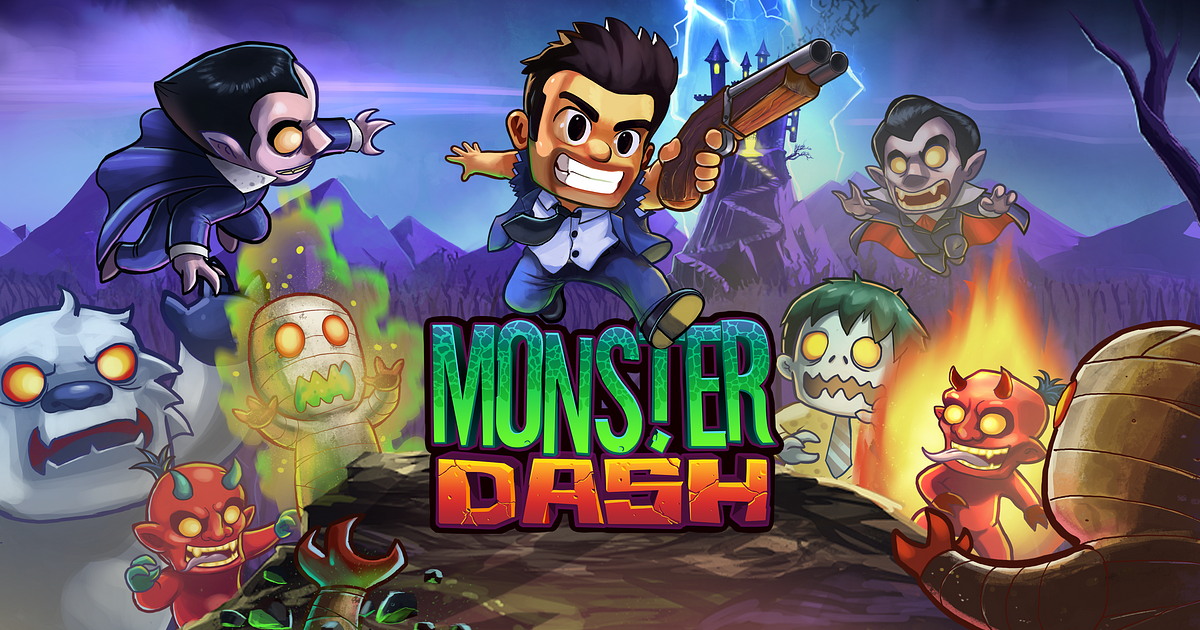 Monster Dash Online - Online Game - Play for Free | Keygames.com