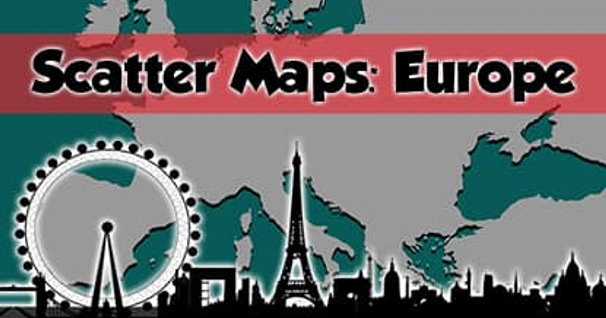 Scatter Maps: Europe - Online Game - Play for Free | Keygames.com
