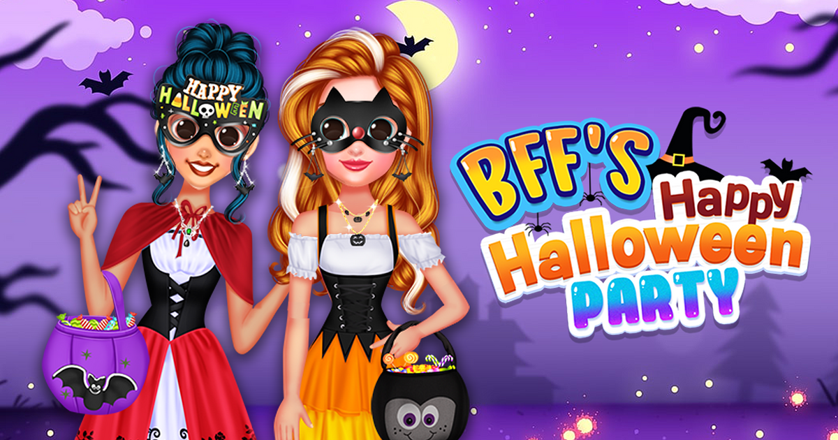 Bffs Happy Halloween Party Online Game Play For Free