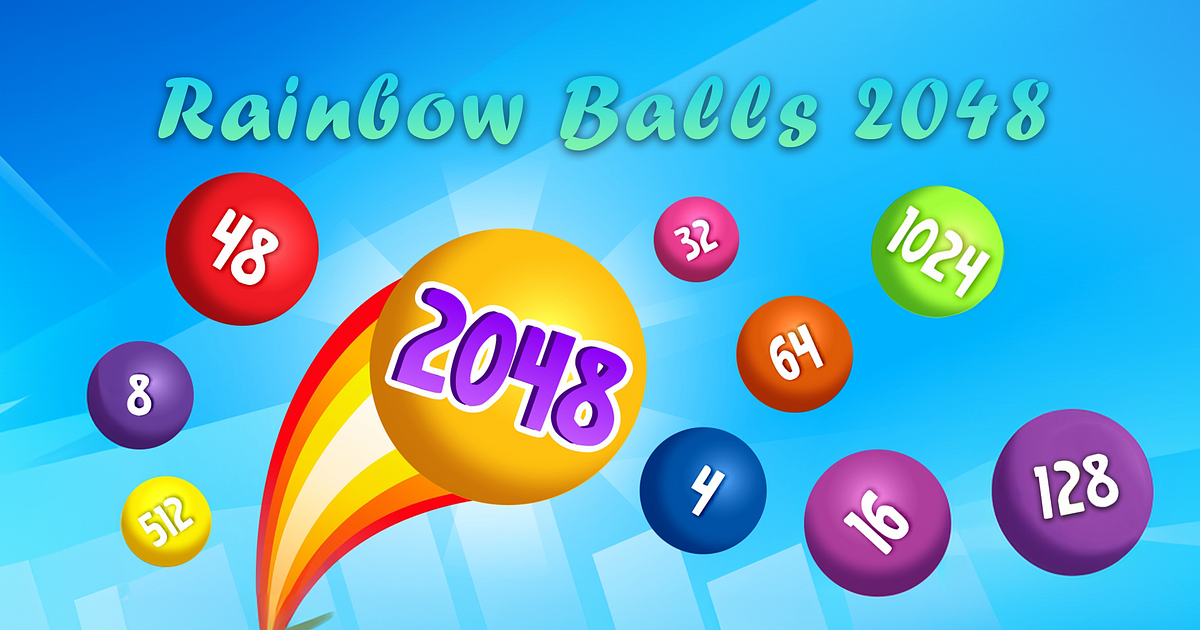 Rainbow Balls 2048 - Online Game - Play for Free | Keygames.com