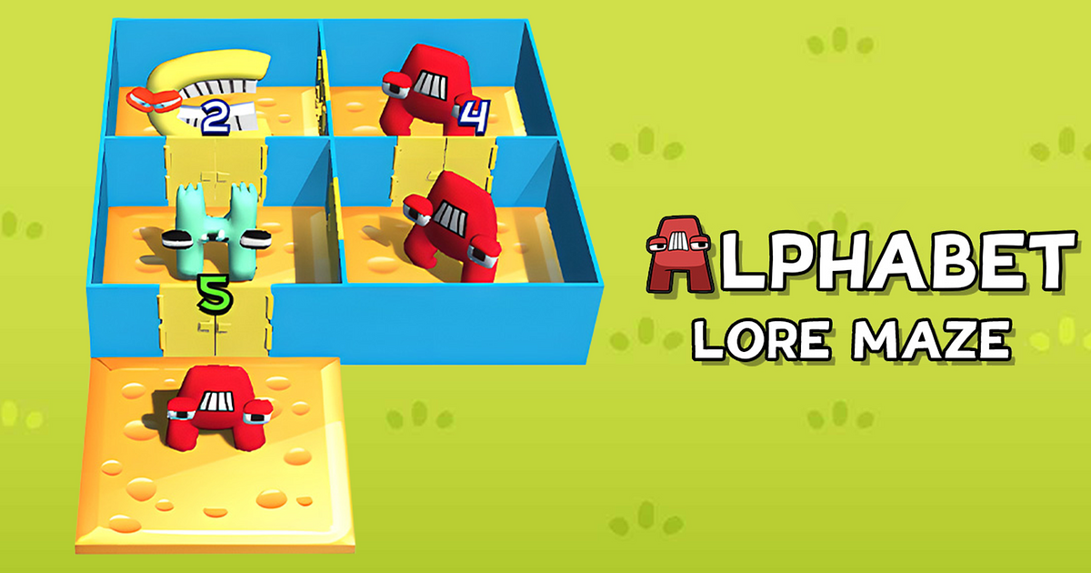 Alphabet Lore Maze - Online Game - Play for Free | Keygames.com