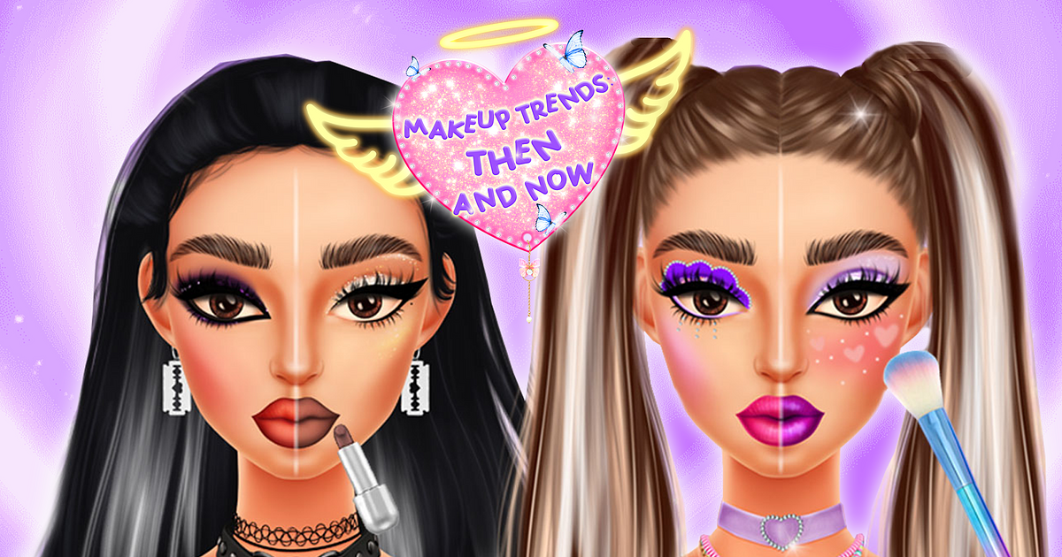 Makeup Trends: Then and Now - Online Game - Play for Free | Keygames.com