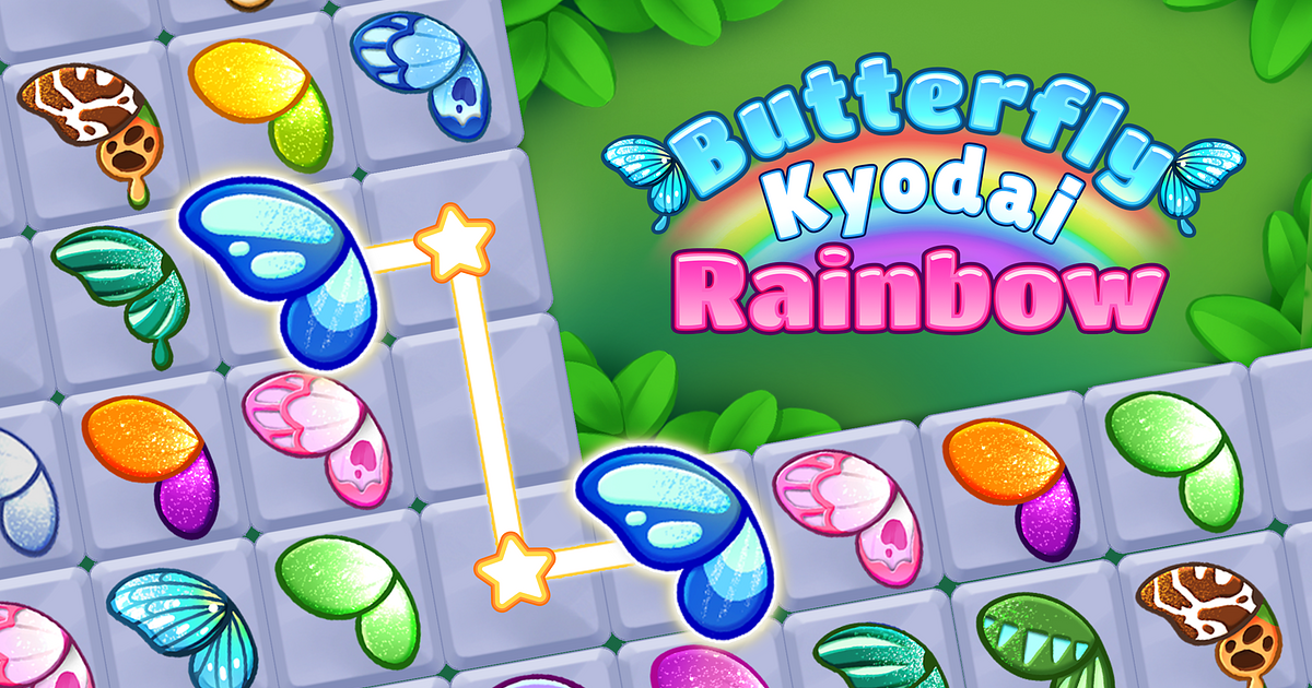 Butterfly Kyodai Rainbow - Online Game - Play for Free | Keygames.com