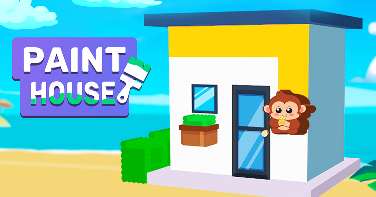 Paint House - Online Game - Play for Free | Keygames.com