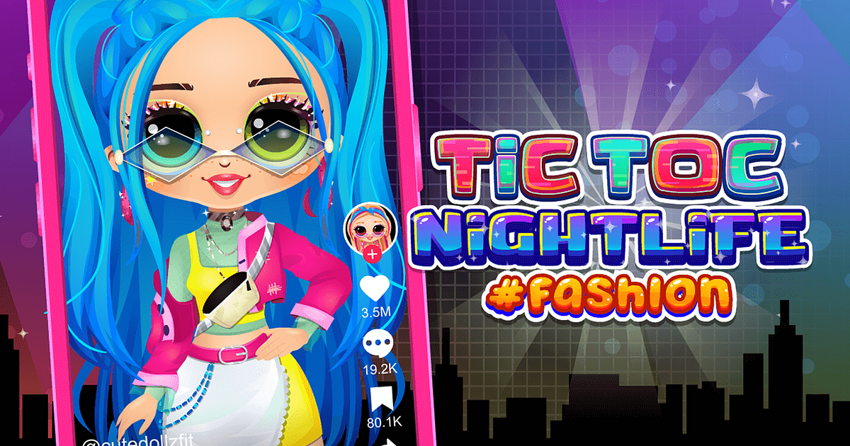 TicToc Nightlife Fashion - Online Game - Play for Free | Keygames.com