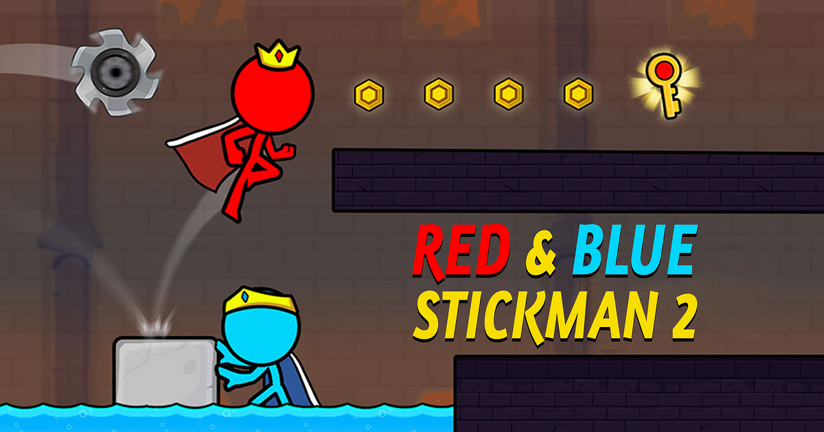 Red and Blue Stickman 2 - Online Game - Play for Free | Keygames.com