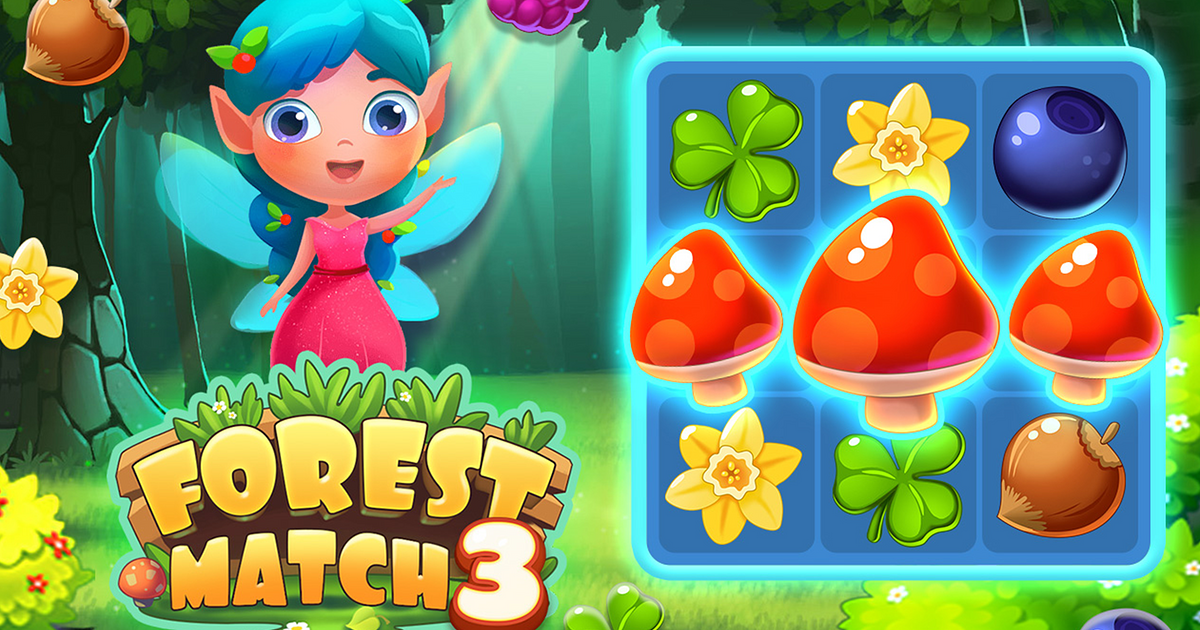 Forest Match 3 - Online Game - Play for Free | Keygames.com