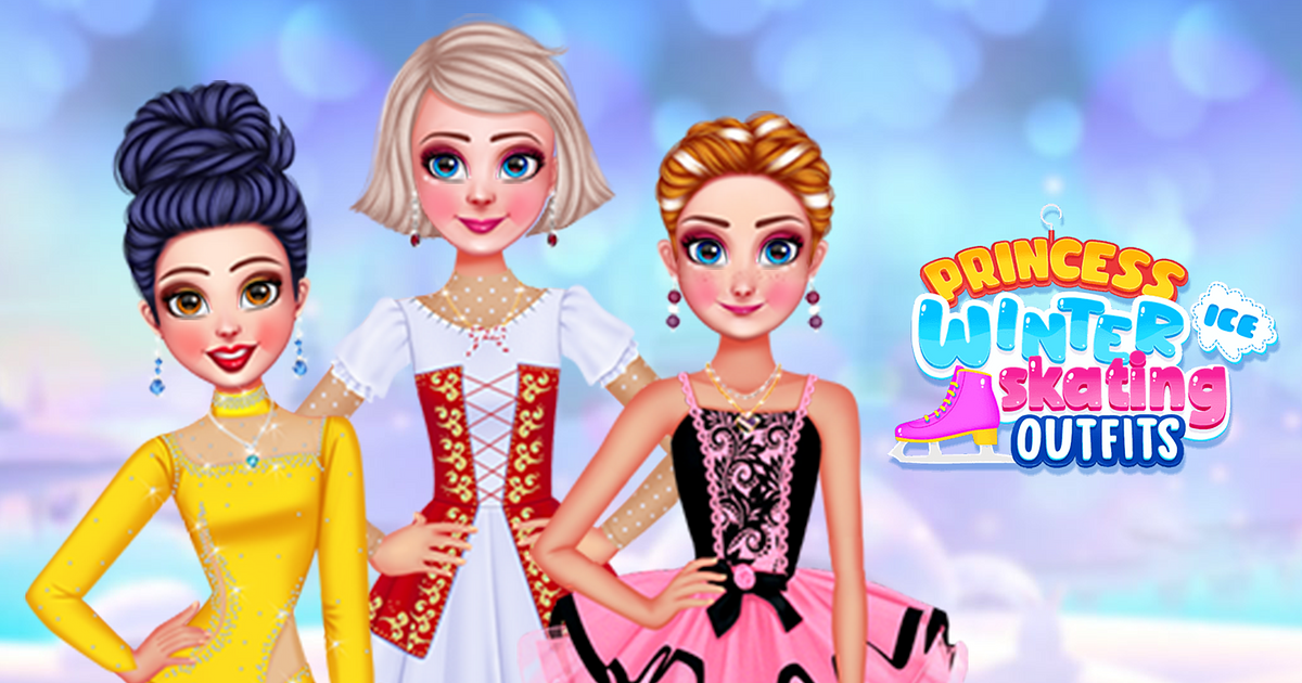 Princess Winter Ice Skating Outfits - Online Game - Play for Free ...