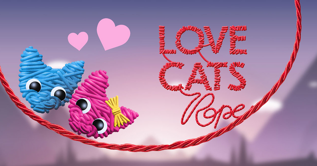 Love Cats Rope - Online Game - Play for Free | Keygames.com