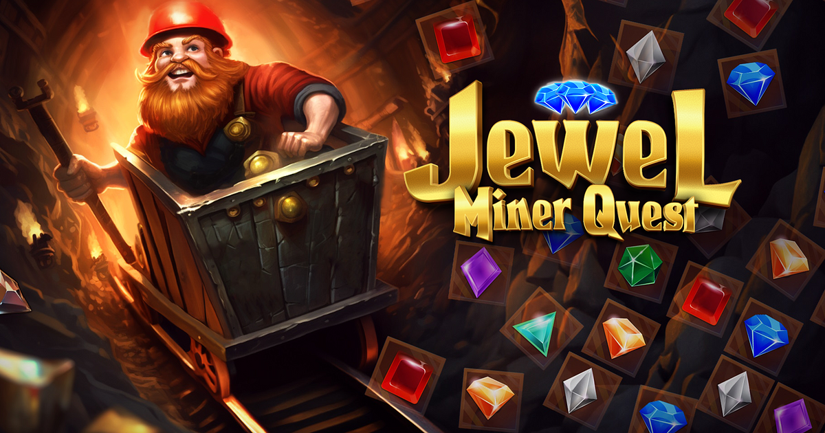 Jewel Miner Quest - Online Game - Play for Free | Keygames.com