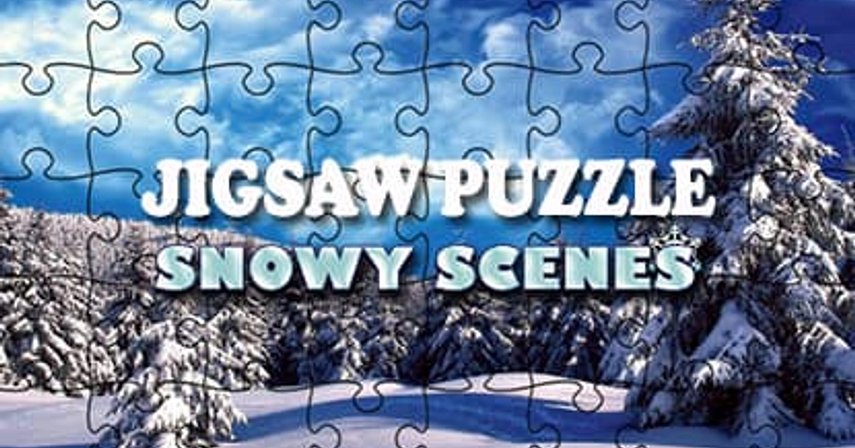 Jigsaw Puzzle: Snowy Scenes - Online Game - Play for Free | Keygames.com