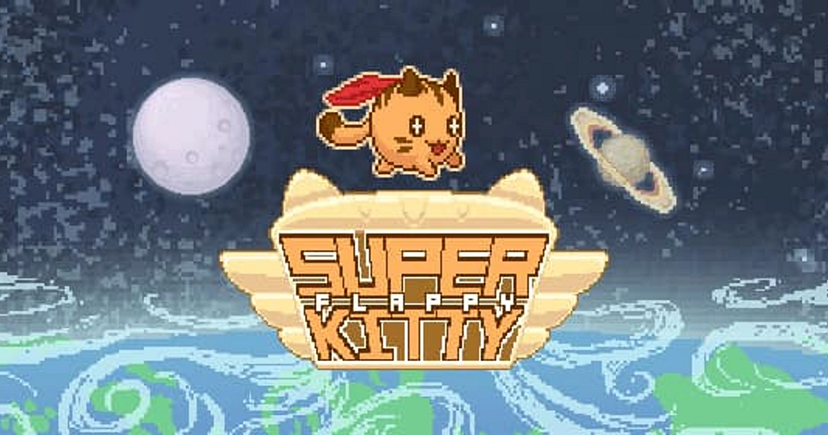 Flappy Super Kitty - Online Game - Play for Free | Keygames.com