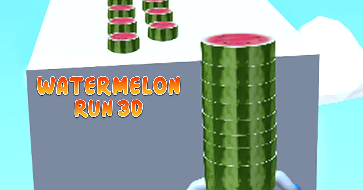 Watermelon Run 3D - Online Game - Play for Free | Keygames.com