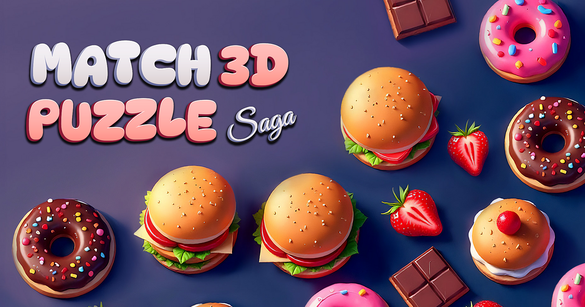 Match 3D Puzzle Saga - Online Game - Play for Free | Keygames.com